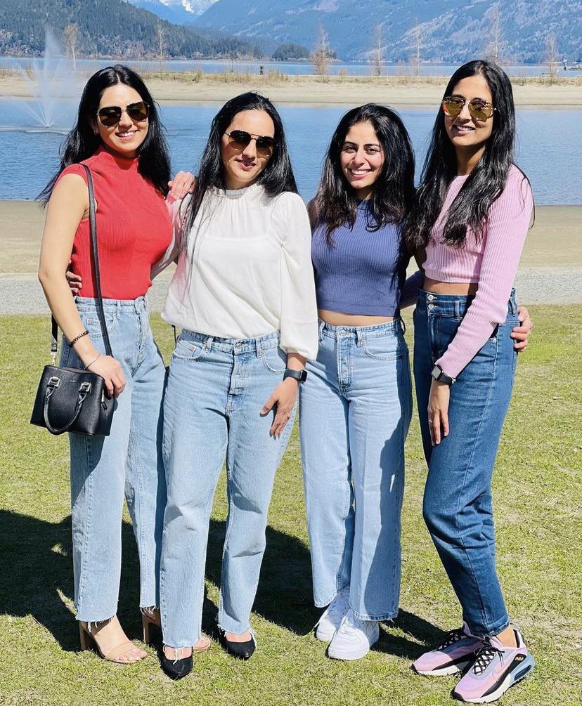 Rate my sister in red and her friends? | Scrolller