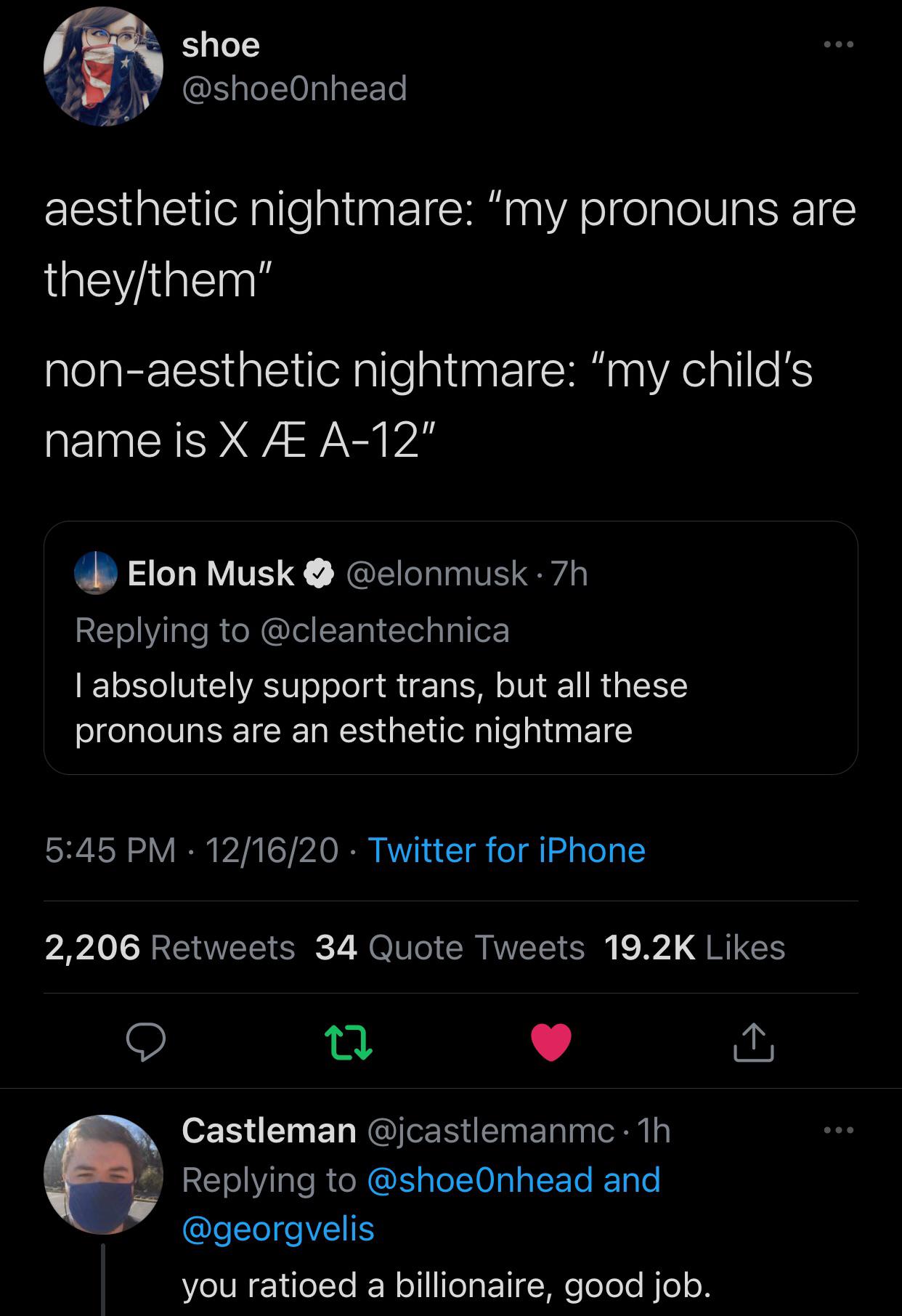 Ratioed A Billionaire | Scrolller