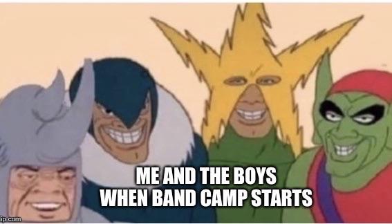 Ready for Band Camp | Scrolller