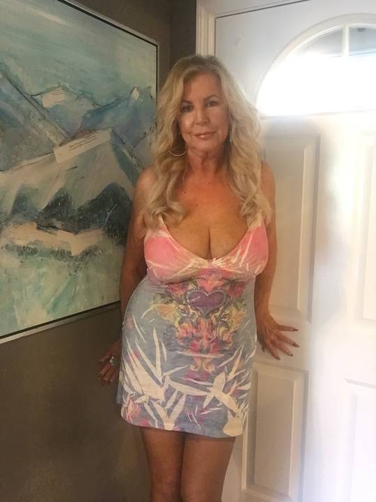 Real busty blonde cougar GILF next door | Scrolller