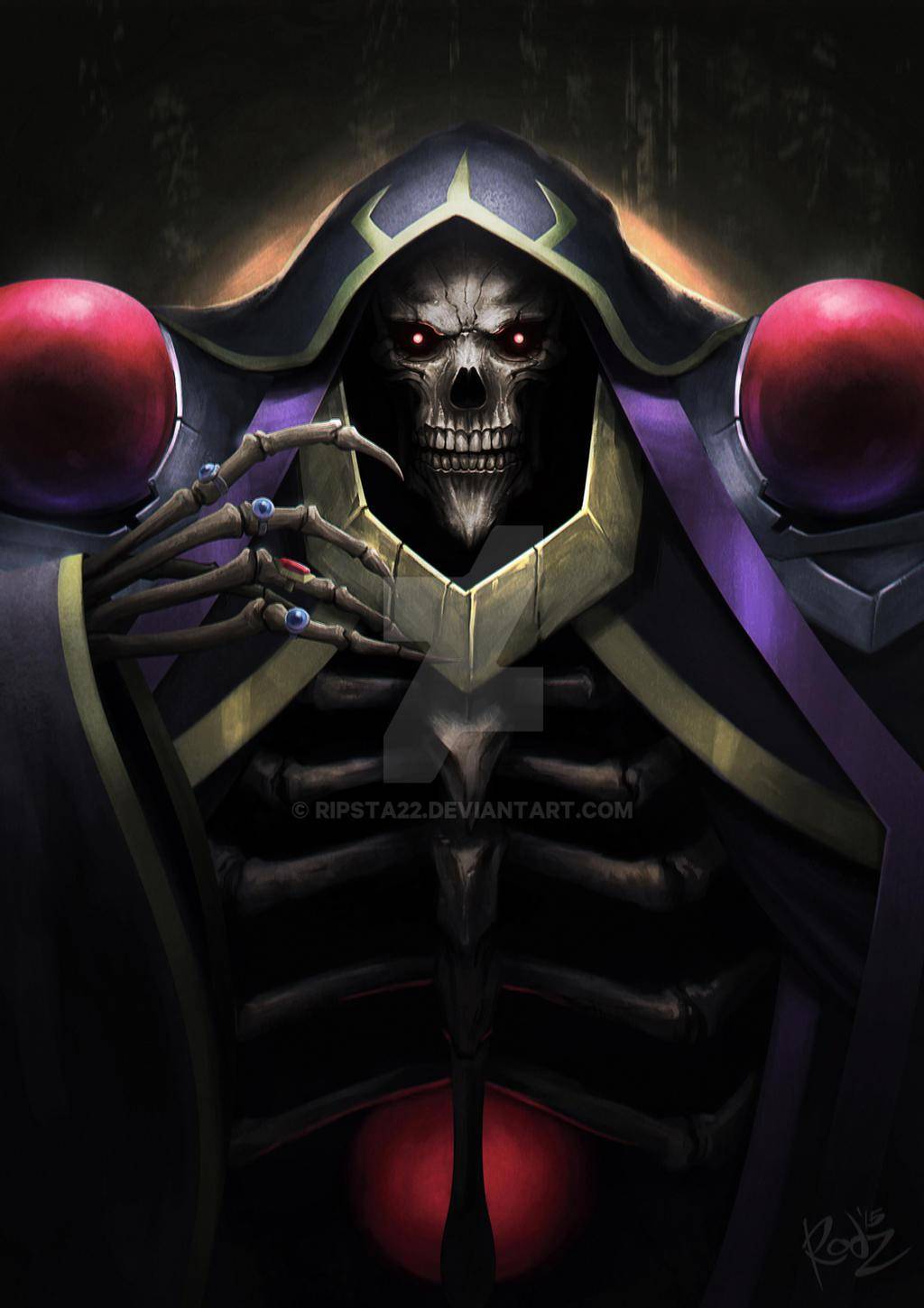 Realistic looking Ainz is scary | Scrolller