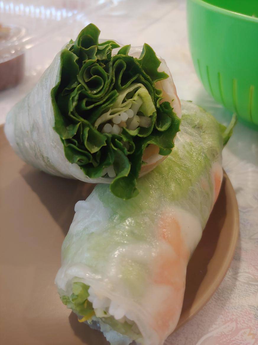 Really fresh spring rolls | Scrolller