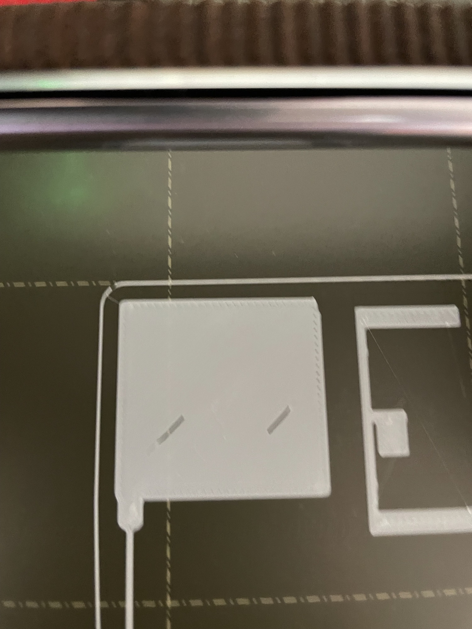 Reason for those gaps in first layer? | Scrolller