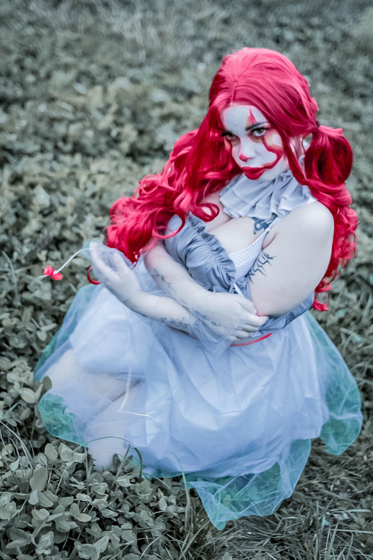 Rebecca as Pennywise Gender Bender from IT | Scrolller