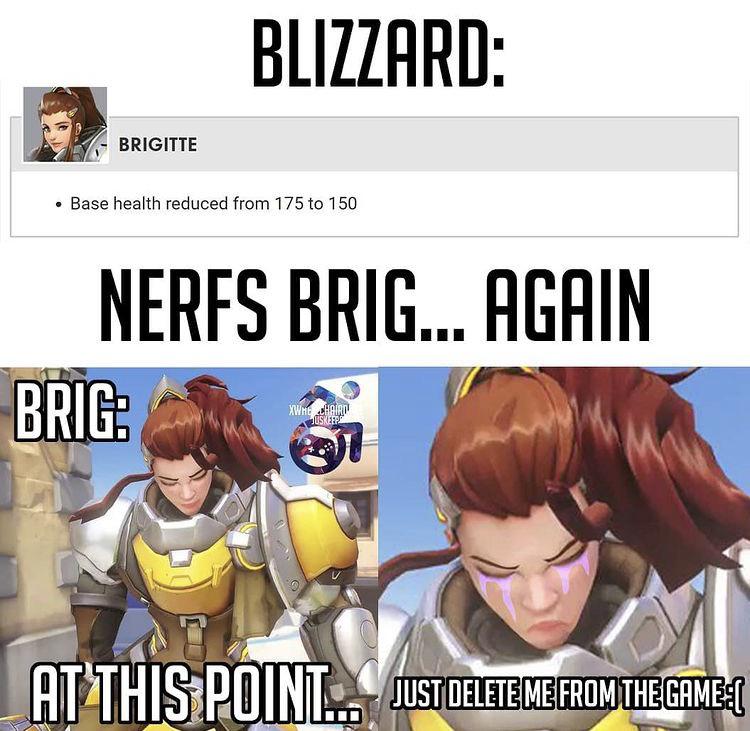 Recent patch for Brigitte be like | Scrolller