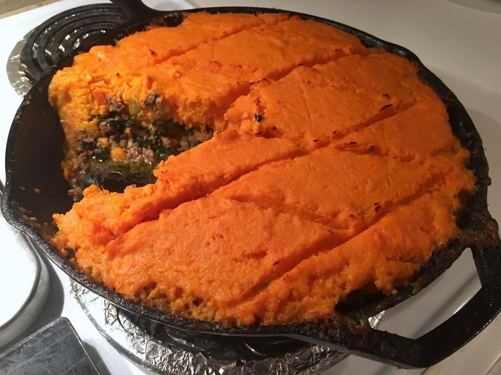 [Recipe] Beef and kale shepherd's pie with sweet potato | Scrolller