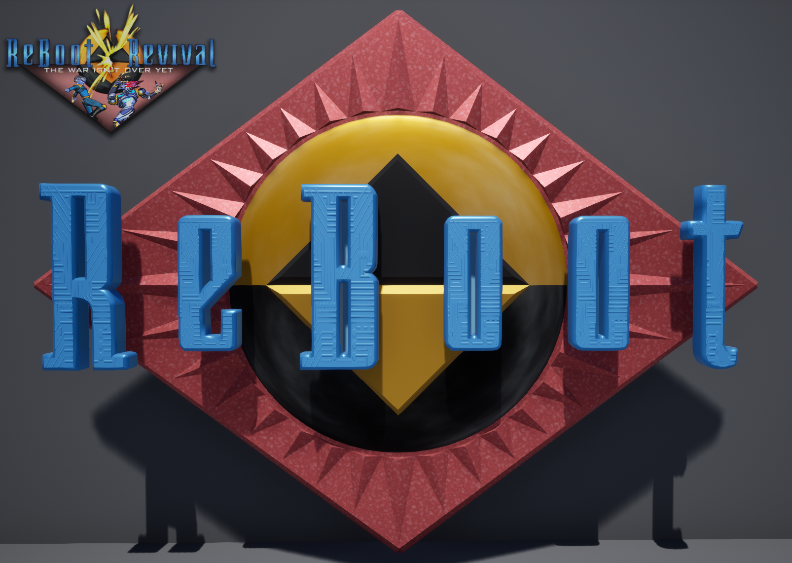 Recreated ReBoot's logo! | Scrolller