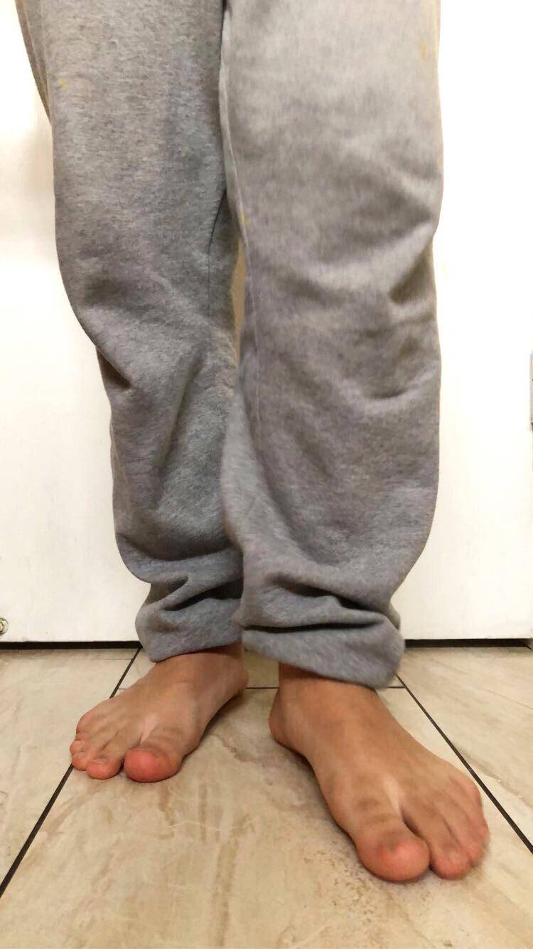 Recreated with bare feet 😁 | Scrolller