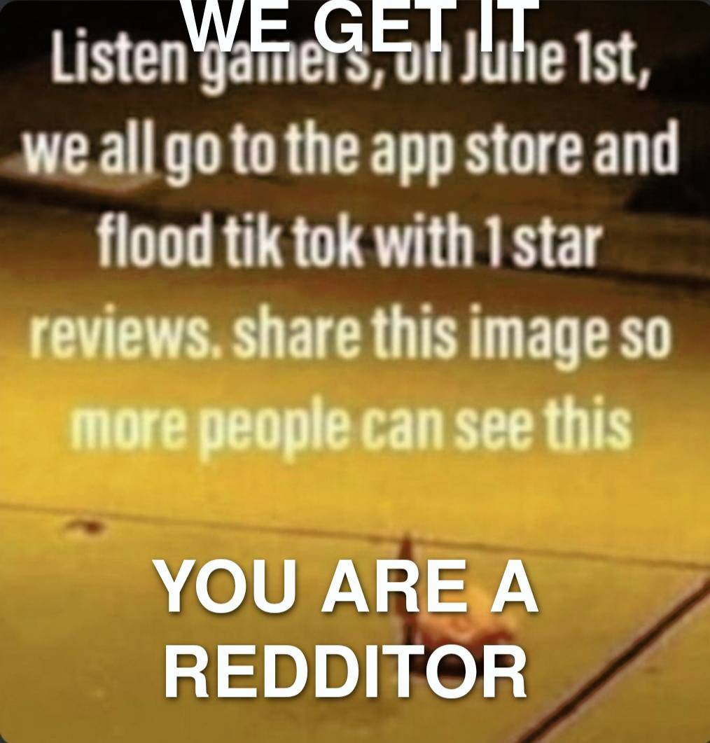 Reddit good Tik Tok bad, give me karma | Scrolller