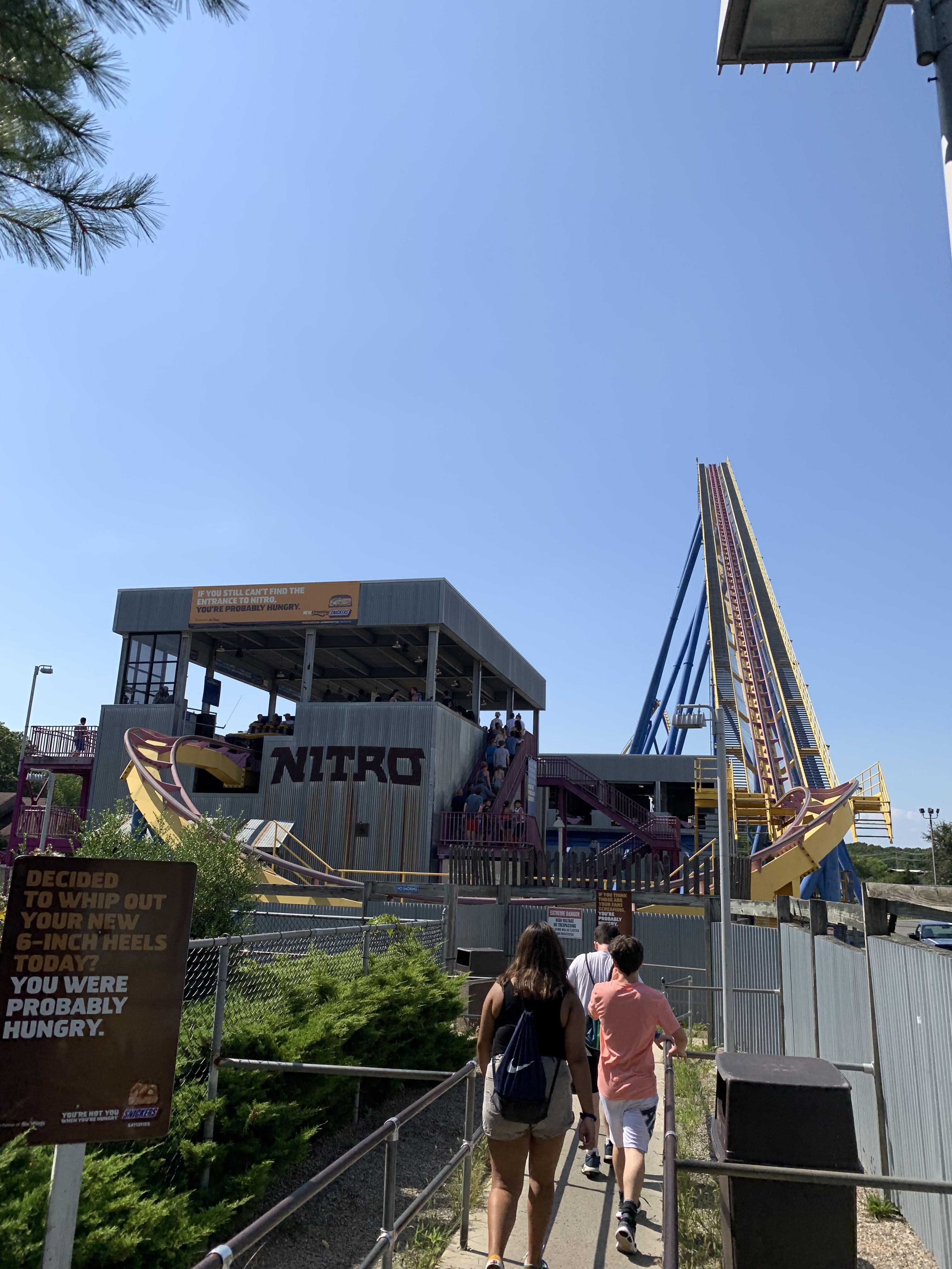 Redditors whats your favorite six flags ride? Mine is the Nitro | Scrolller