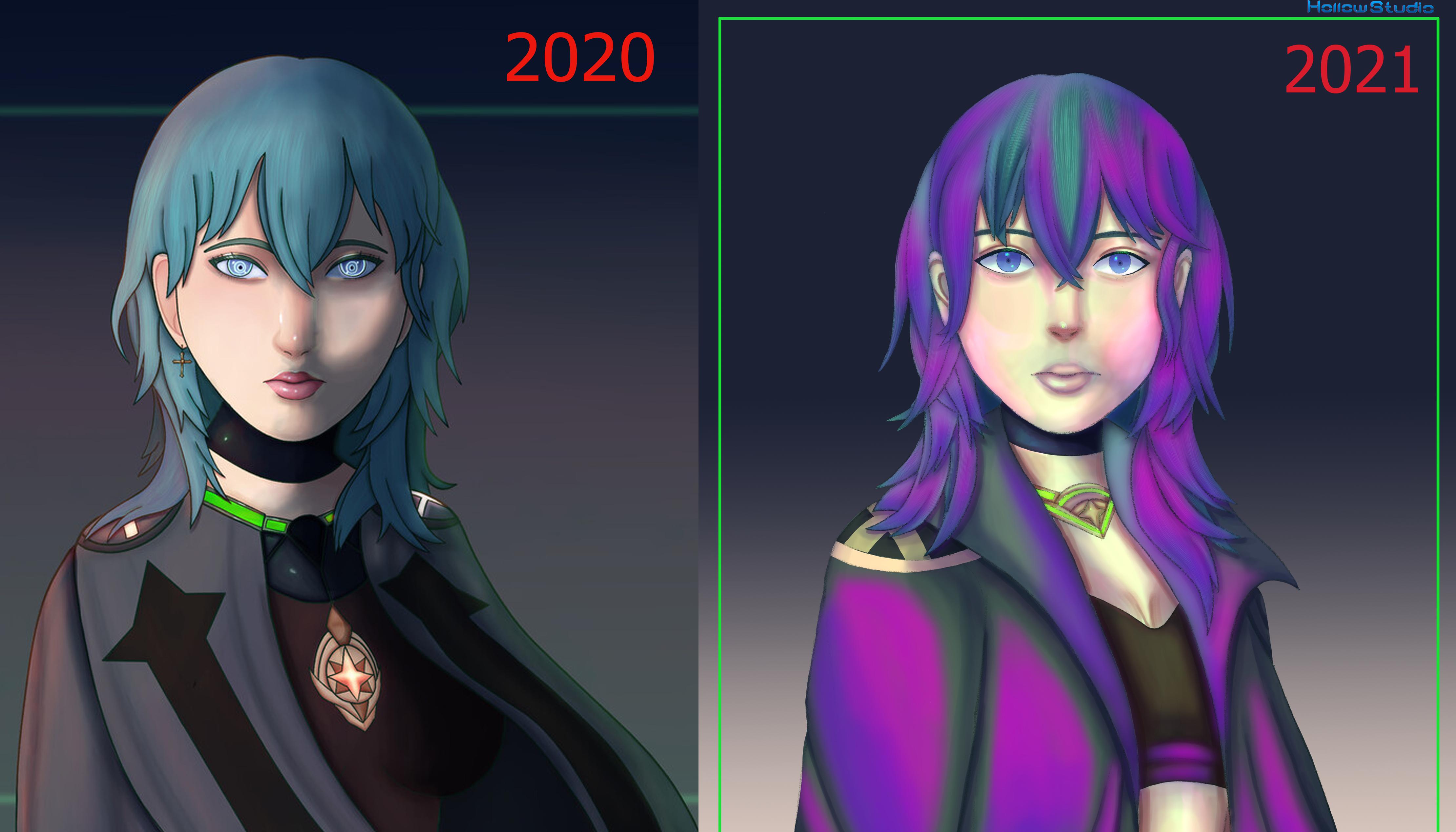 Redraw Sci-fi female Byleth because I love her | Scrolller
