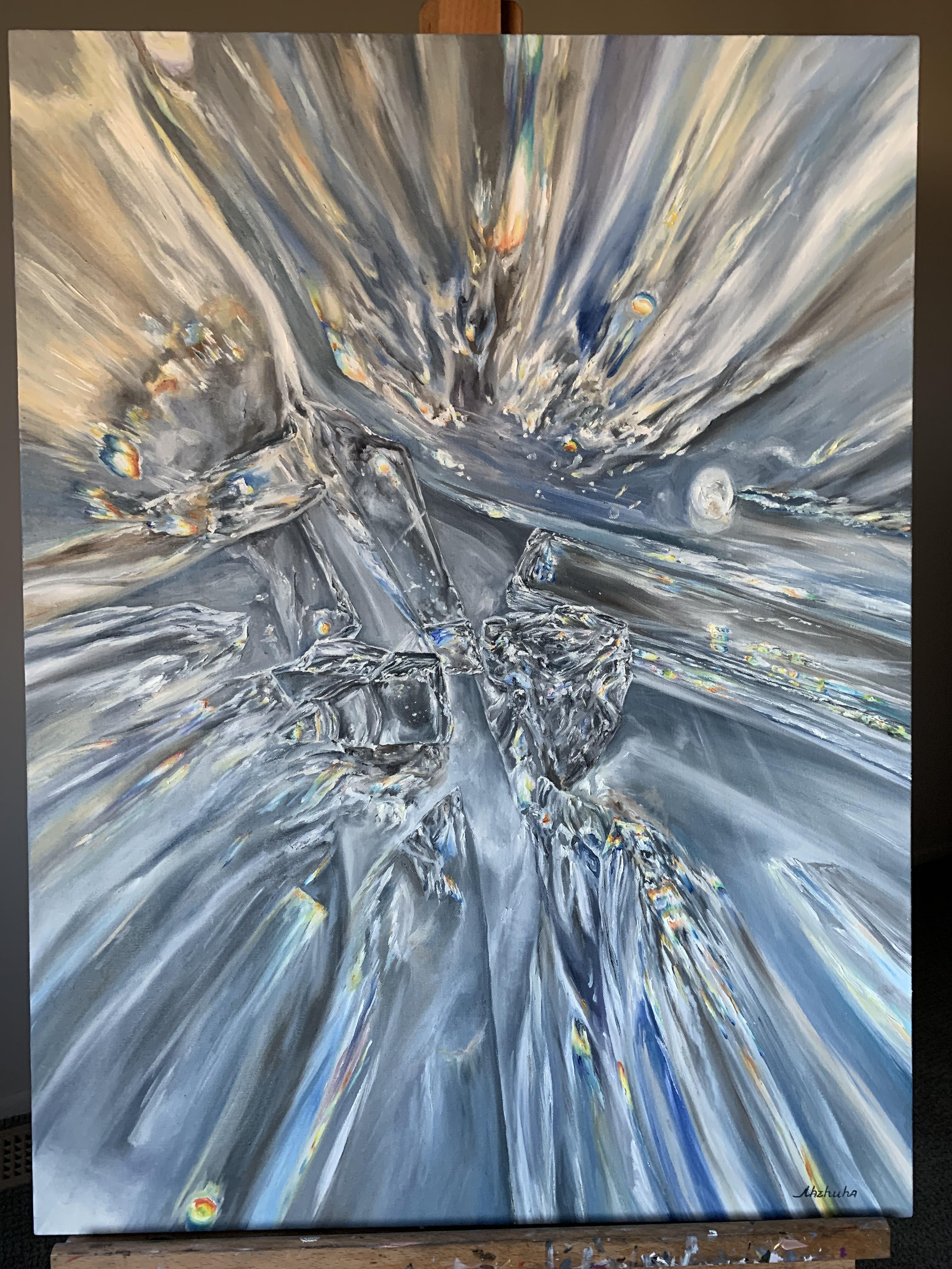 Reflections, Me, Oils, 2020. | Scrolller