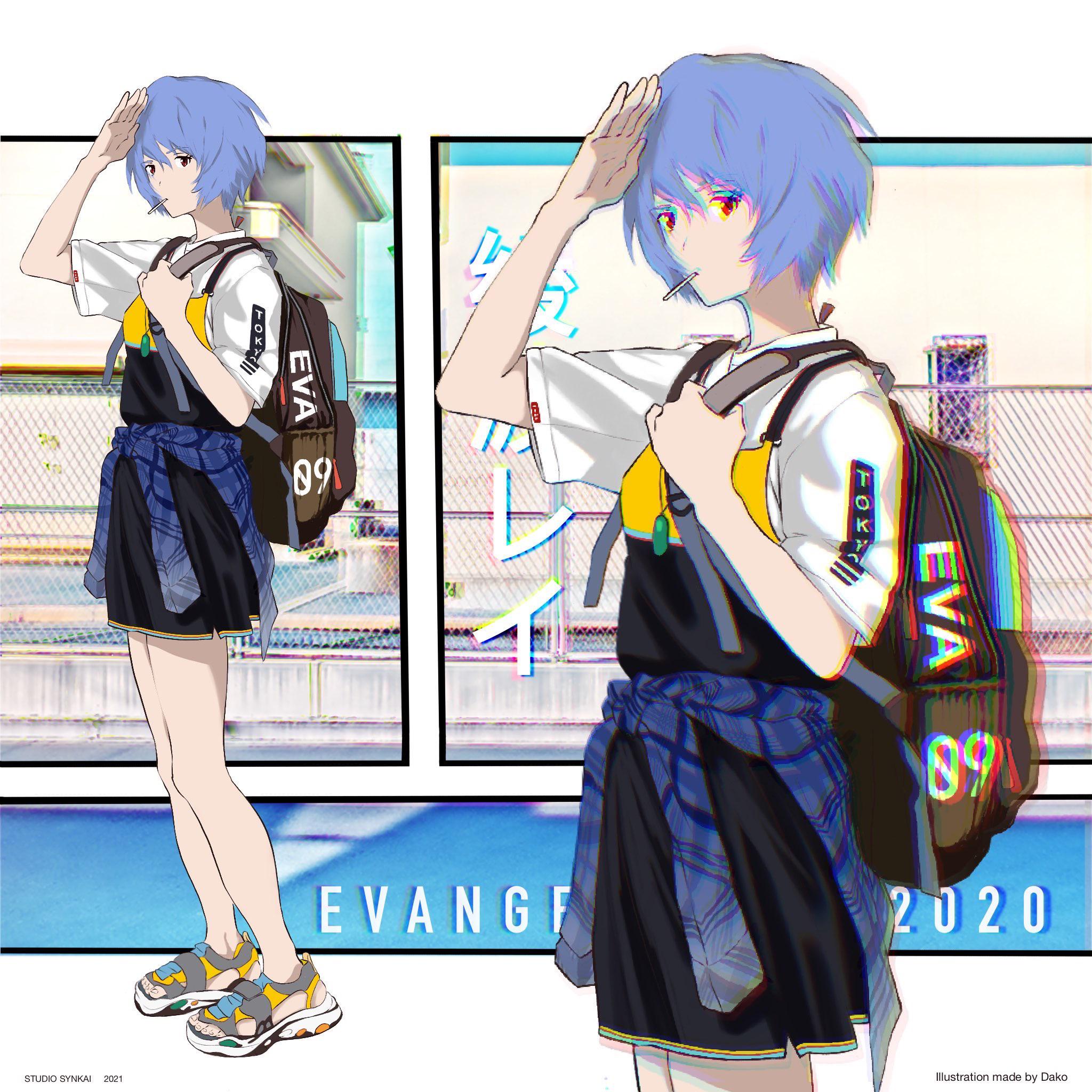 Rei Ayanami illustrated by my Art Director | Scrolller