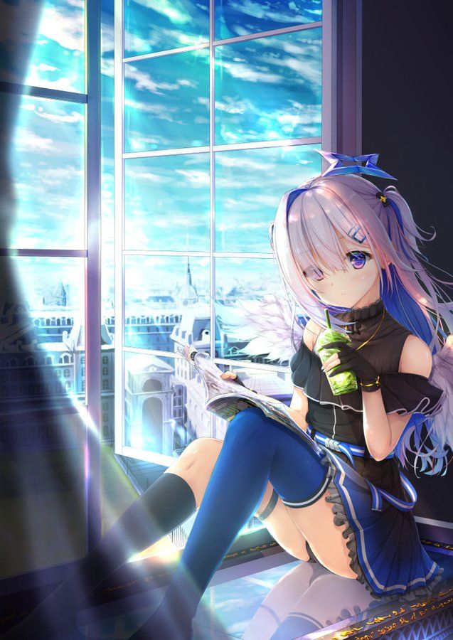 Relaxing at the window | Scrolller