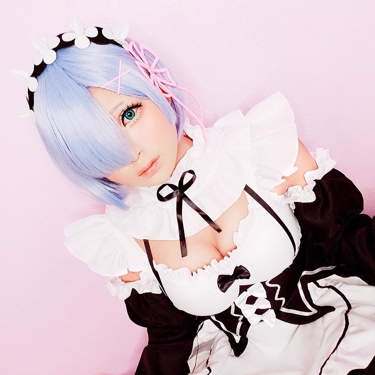 Rem from Re:Zero cosplay by me | Scrolller