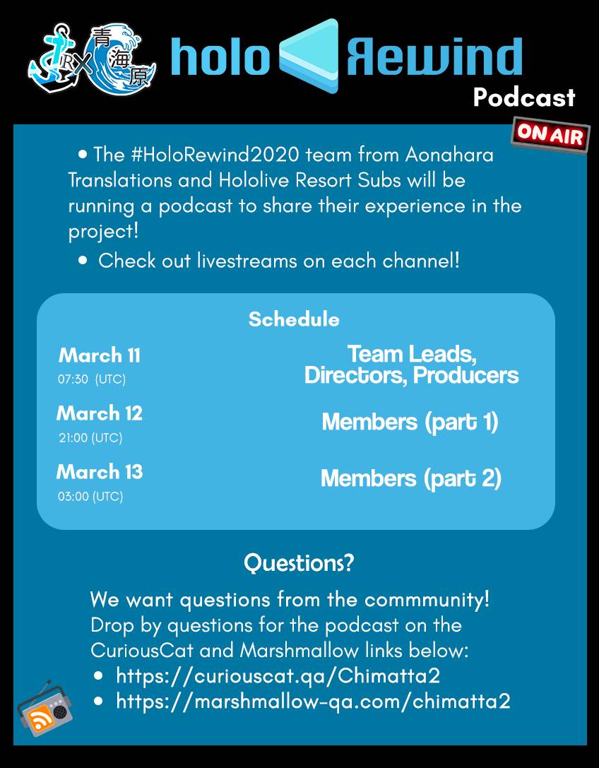 Remember #HoloRewind2020? The team is having a podcast! Submit your questions! | Scrolller