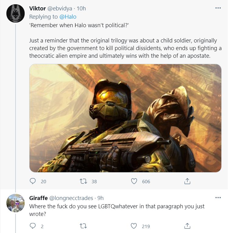 Remember when Halo wasn't political??? | Scrolller