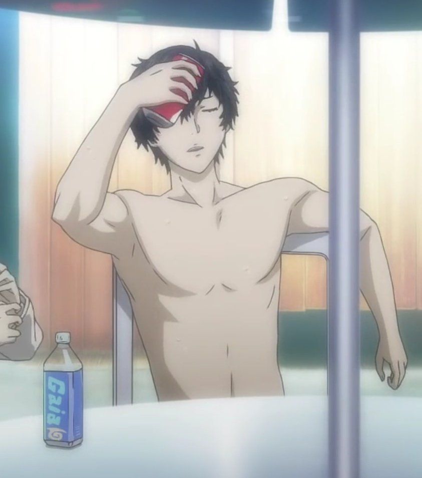 Ren enjoying a Coke [Persona 5] | Scrolller