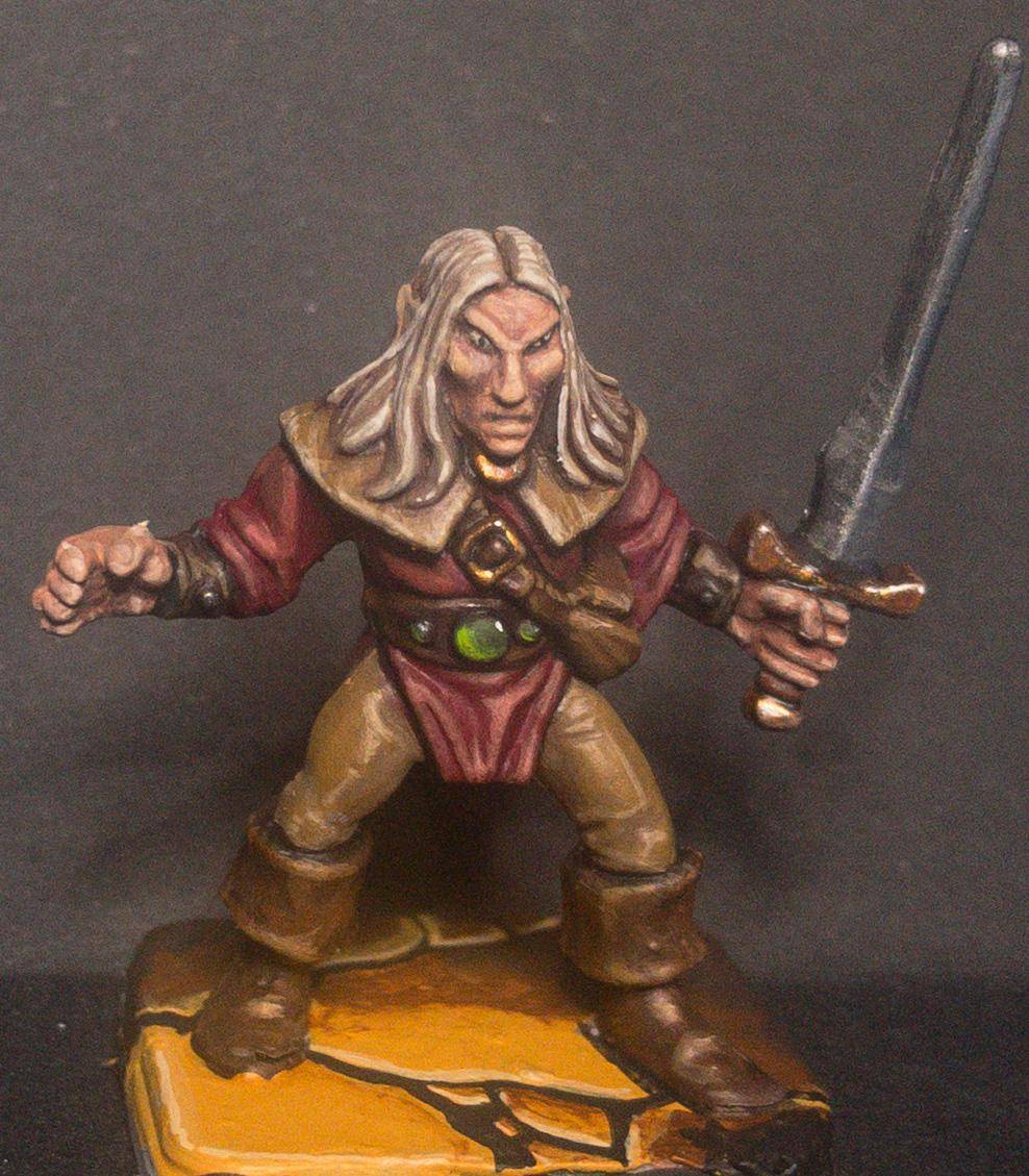 Repainted my original 1989 Elf from Heroquest. | Scrolller