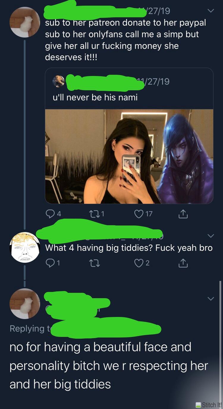 Respect the big tiddies | Scrolller