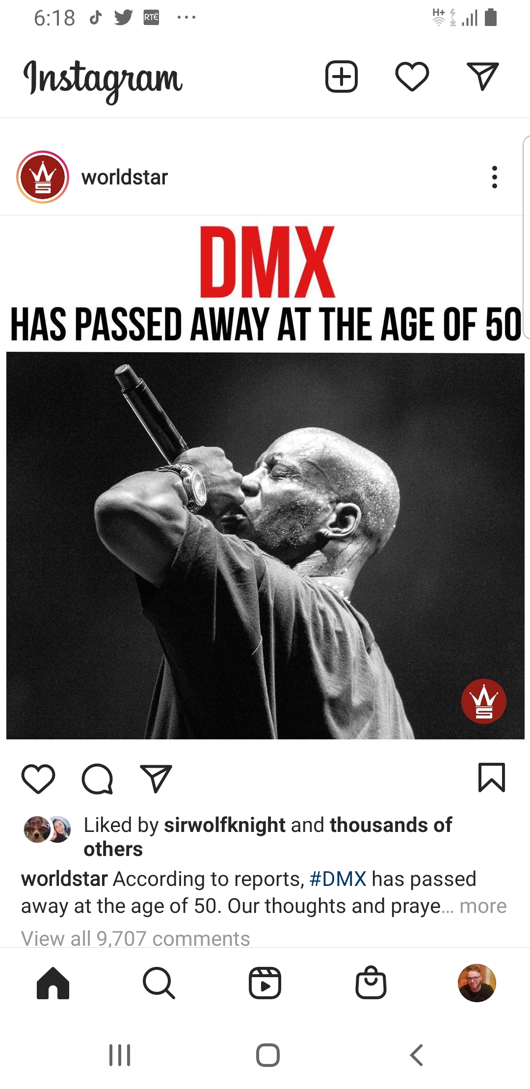 Rest In Peace to DMX! | Scrolller