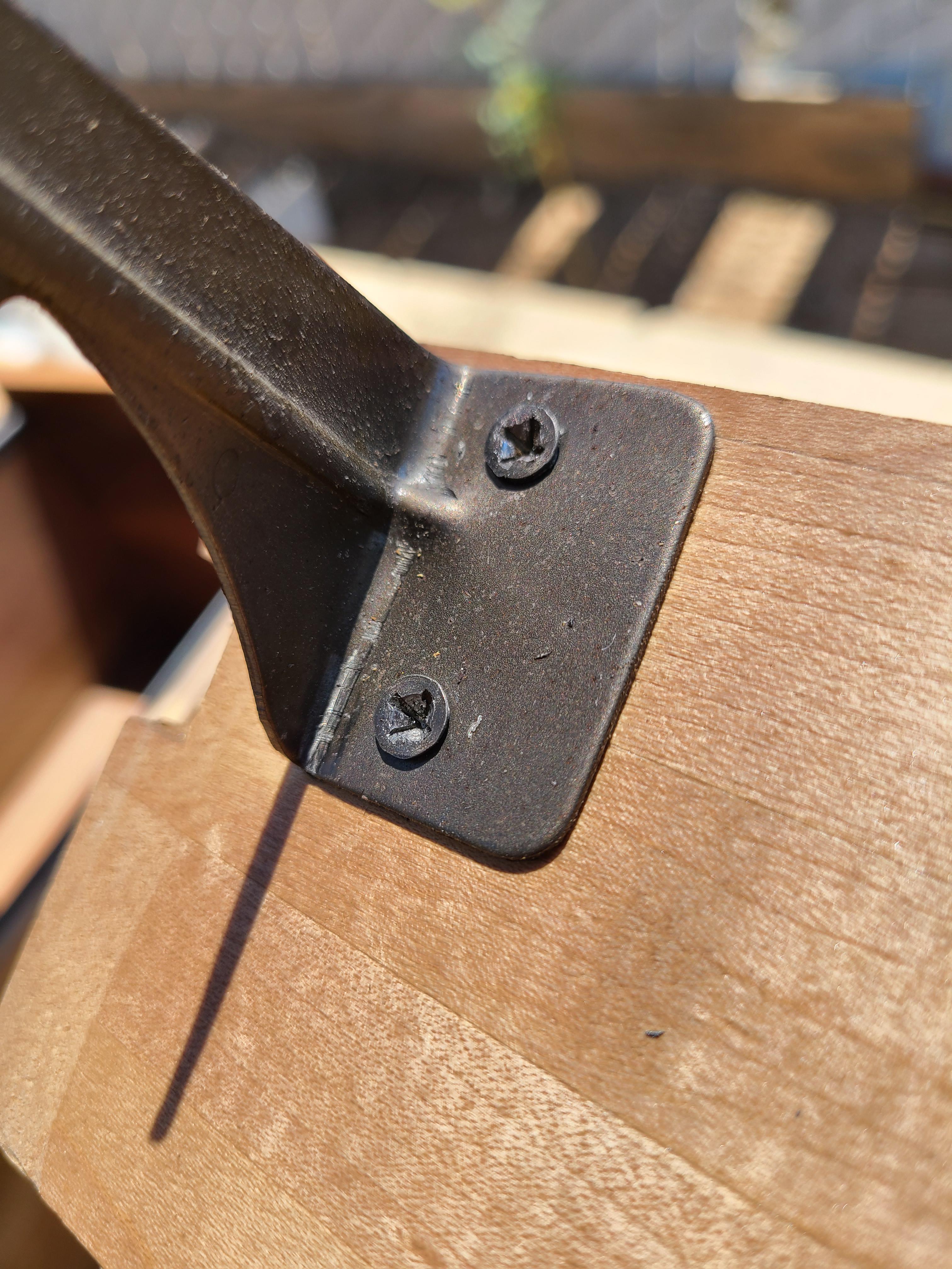 Restoring a piece, just my luck 5 of the 6 screws are stripped | Scrolller