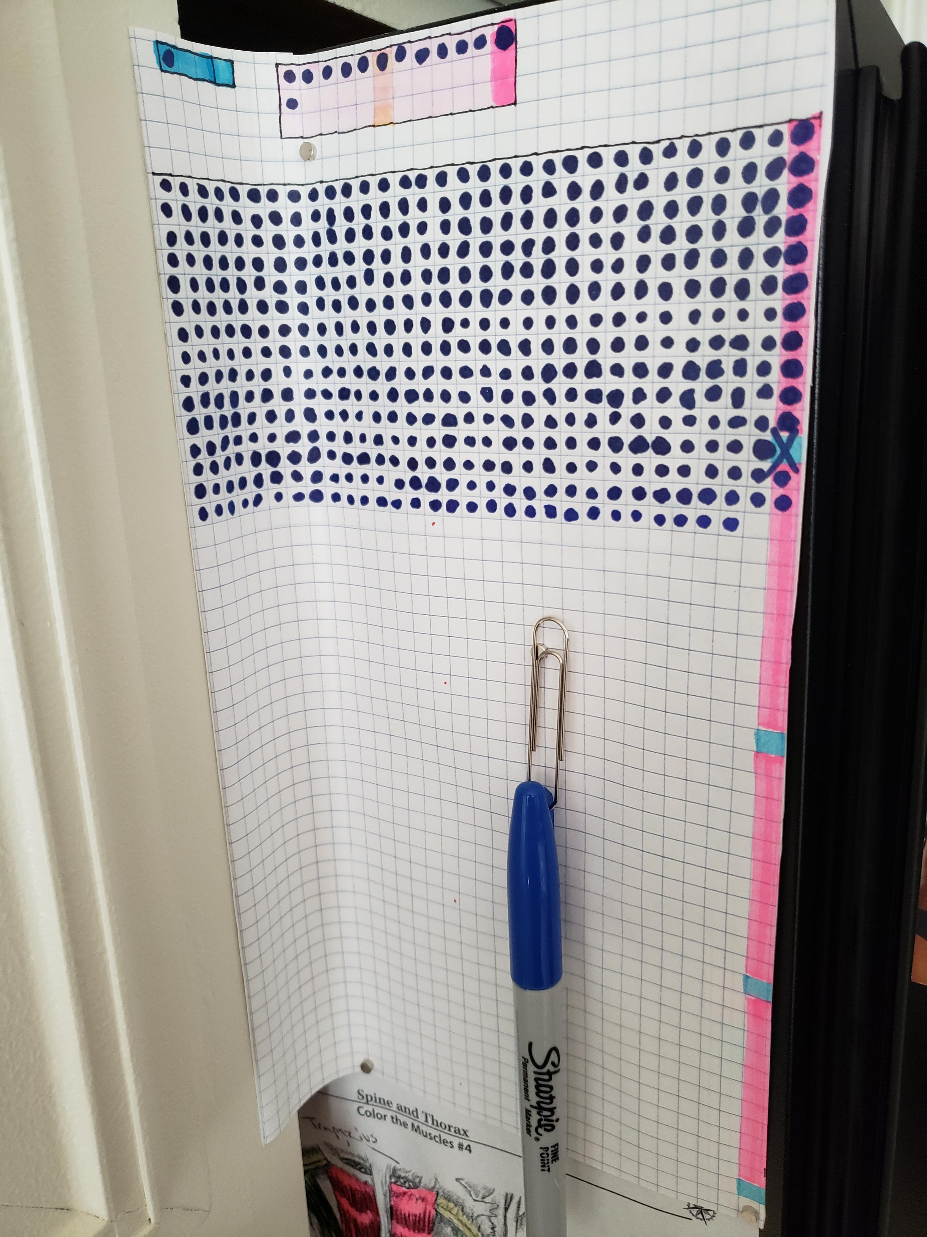 Restoring countdown - motivation chart. Almost done with another month ...