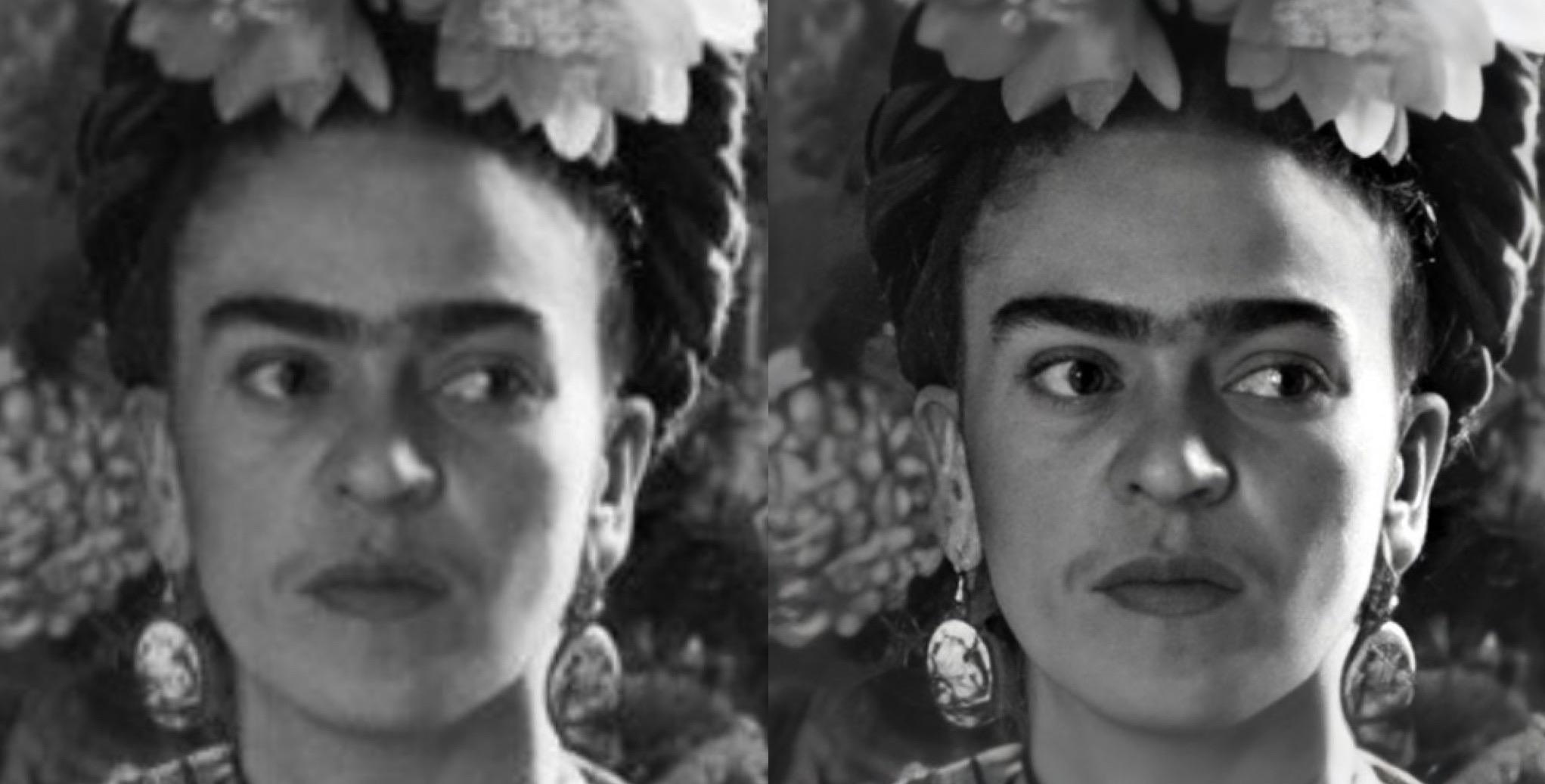 Restoring pictures of Frida :) | Scrolller