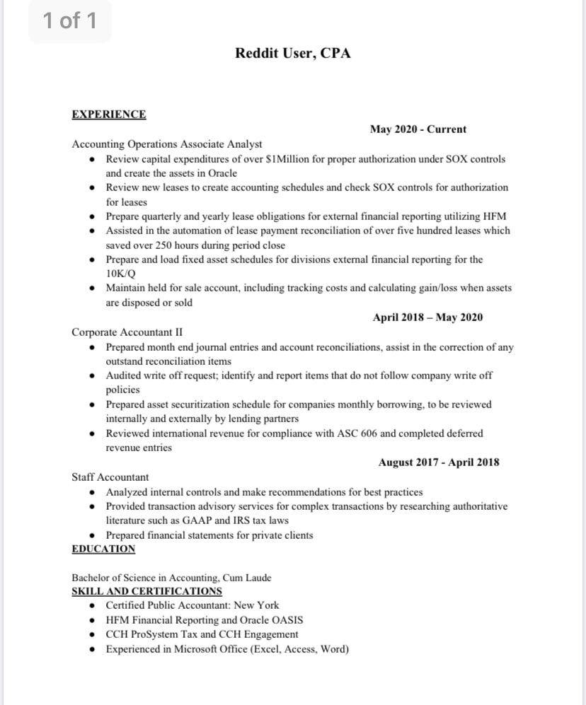 Resume Review | Scrolller