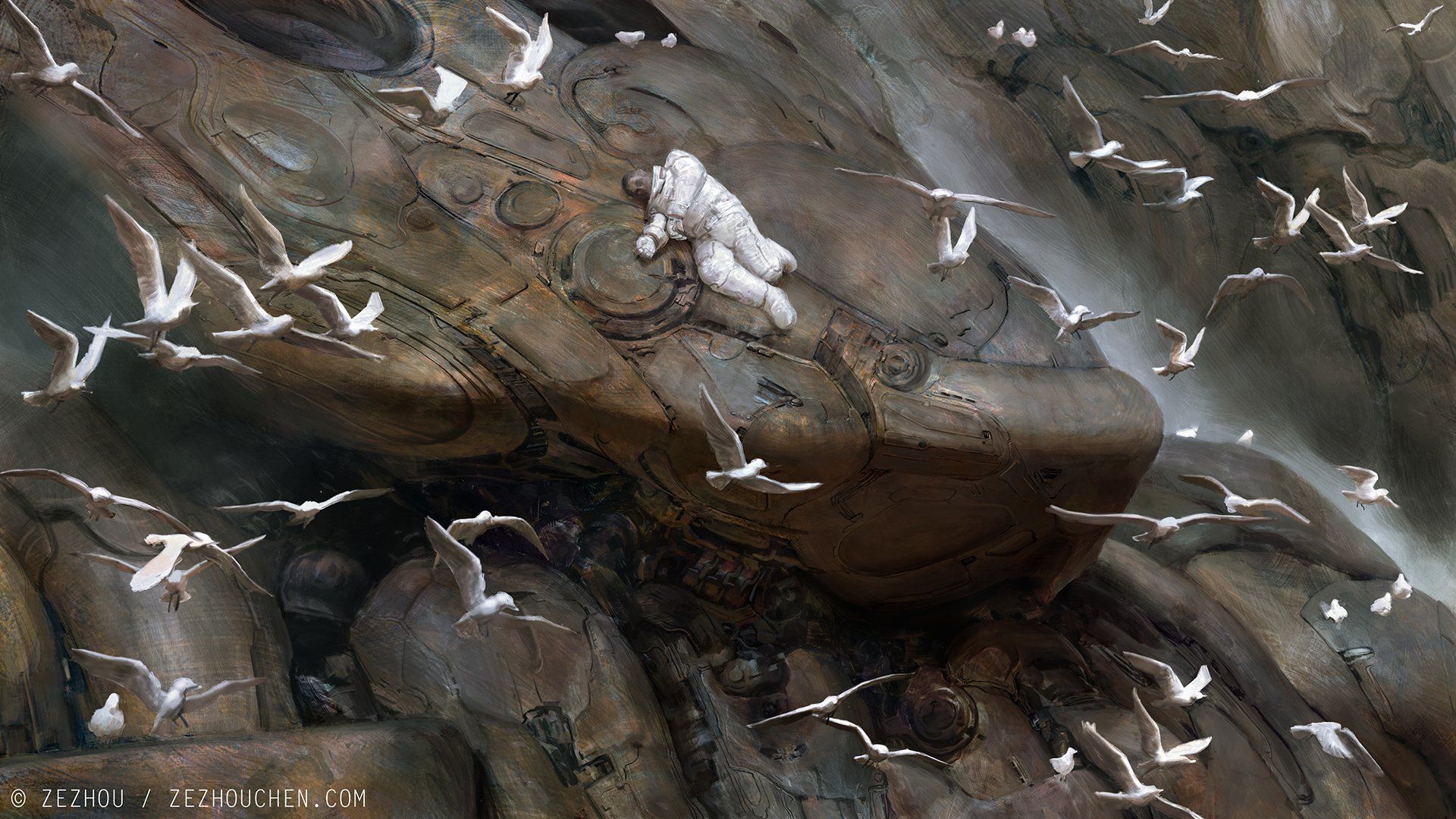 Return to Heaven 5 by Zezhou Chen | Scrolller