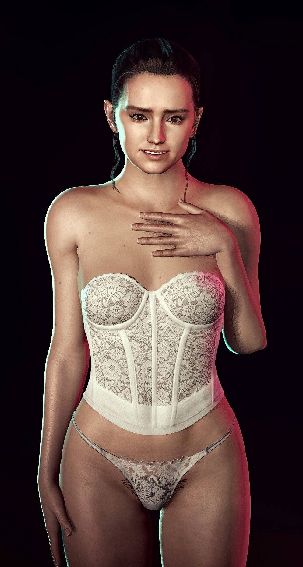 Rey in lingerie (haelstromsfm) | Scrolller