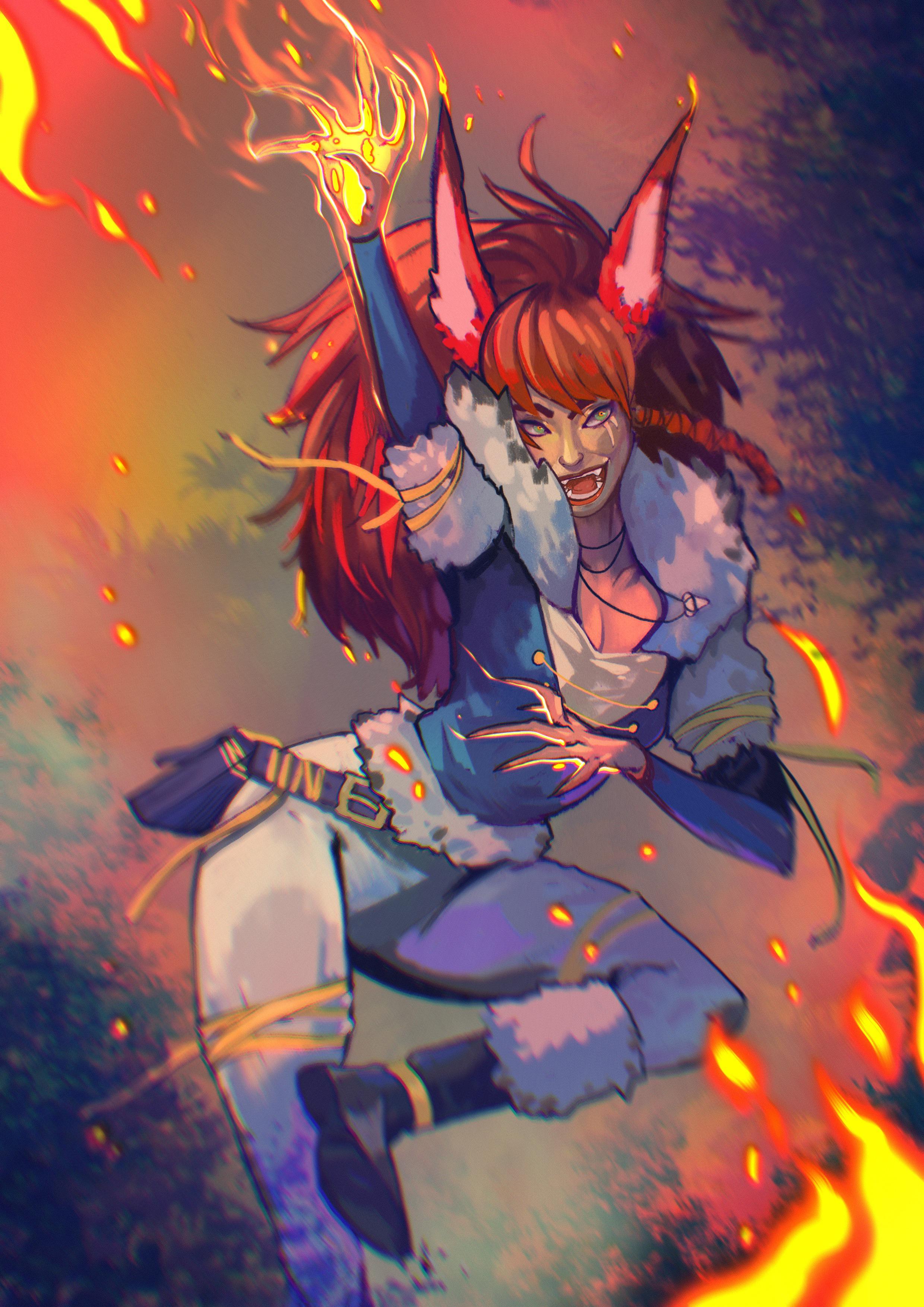 [RF] Halla, the Shifter Wildfire Druid | Scrolller