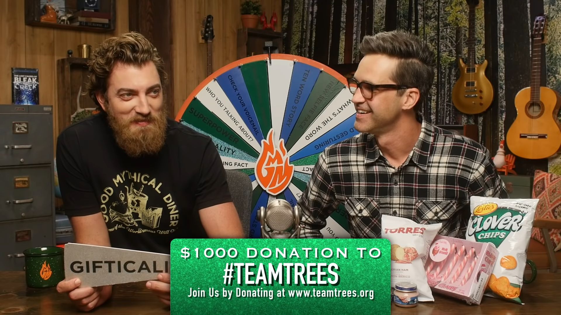 Rhett and Link keeping the Team Trees hype alive! | Scrolller