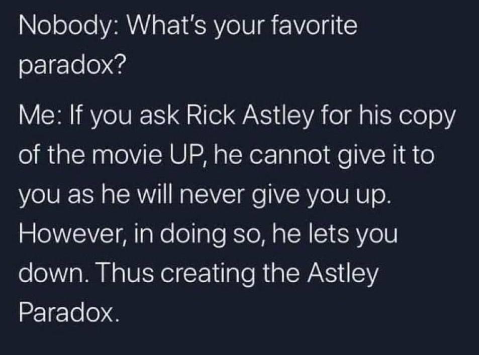 Rick Astley patsdox | Scrolller