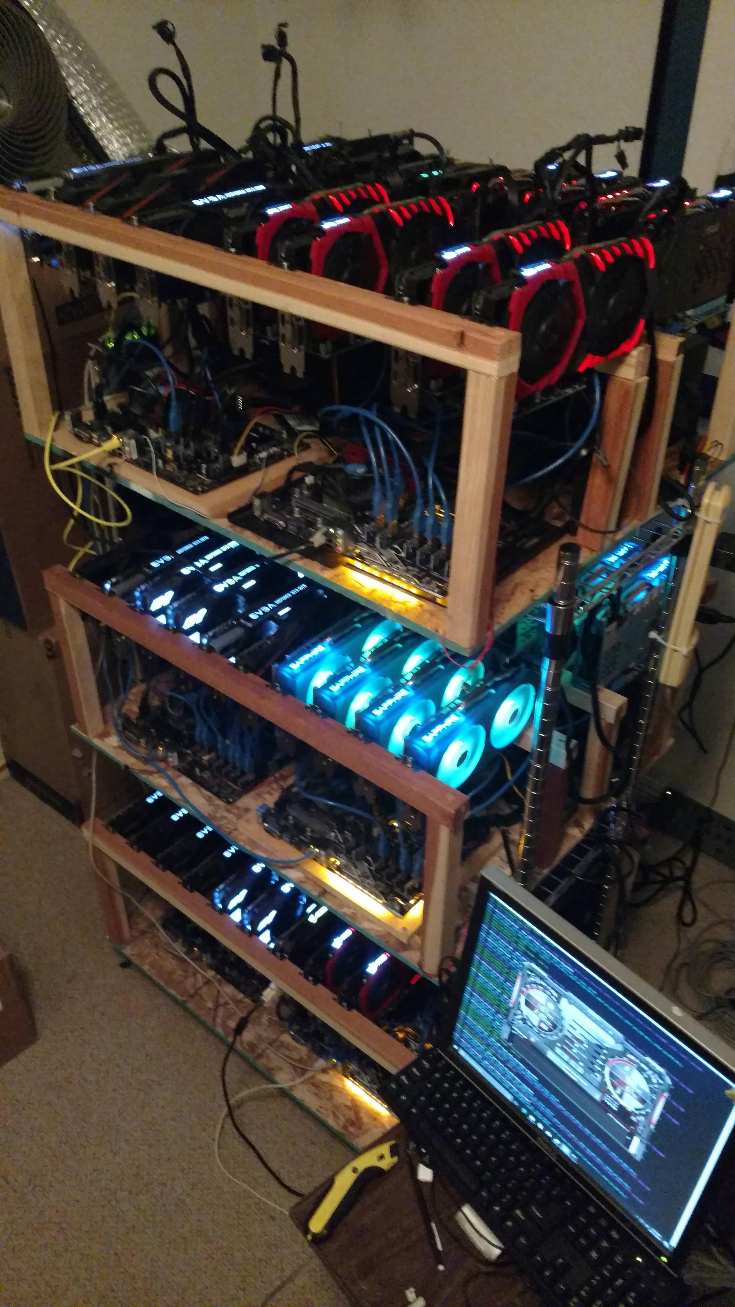 RigPorn 57 Gpus packed to the hilt! | Scrolller