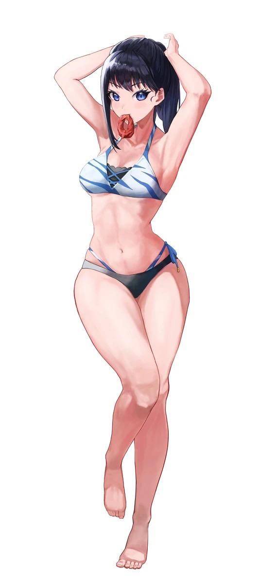 Rikka getting ready for a dip | Scrolller