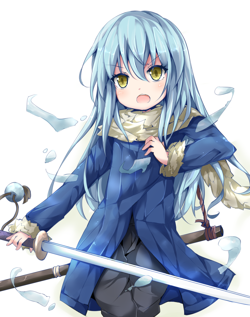 Rimuru holding their sword | Scrolller