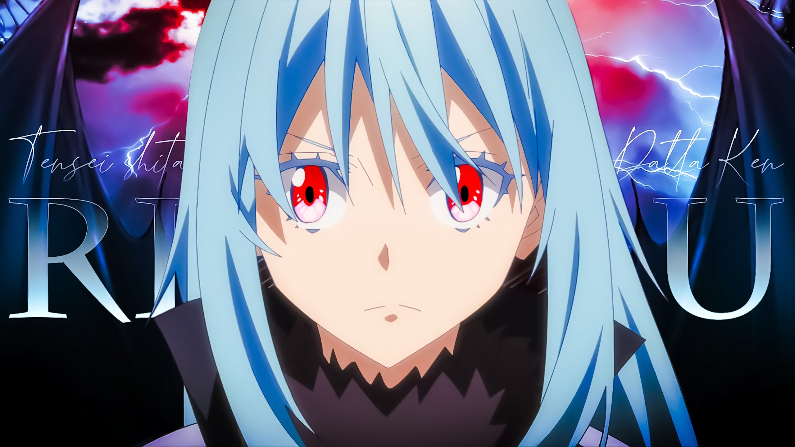 Rimuru Tempest with red eyes | Scrolller