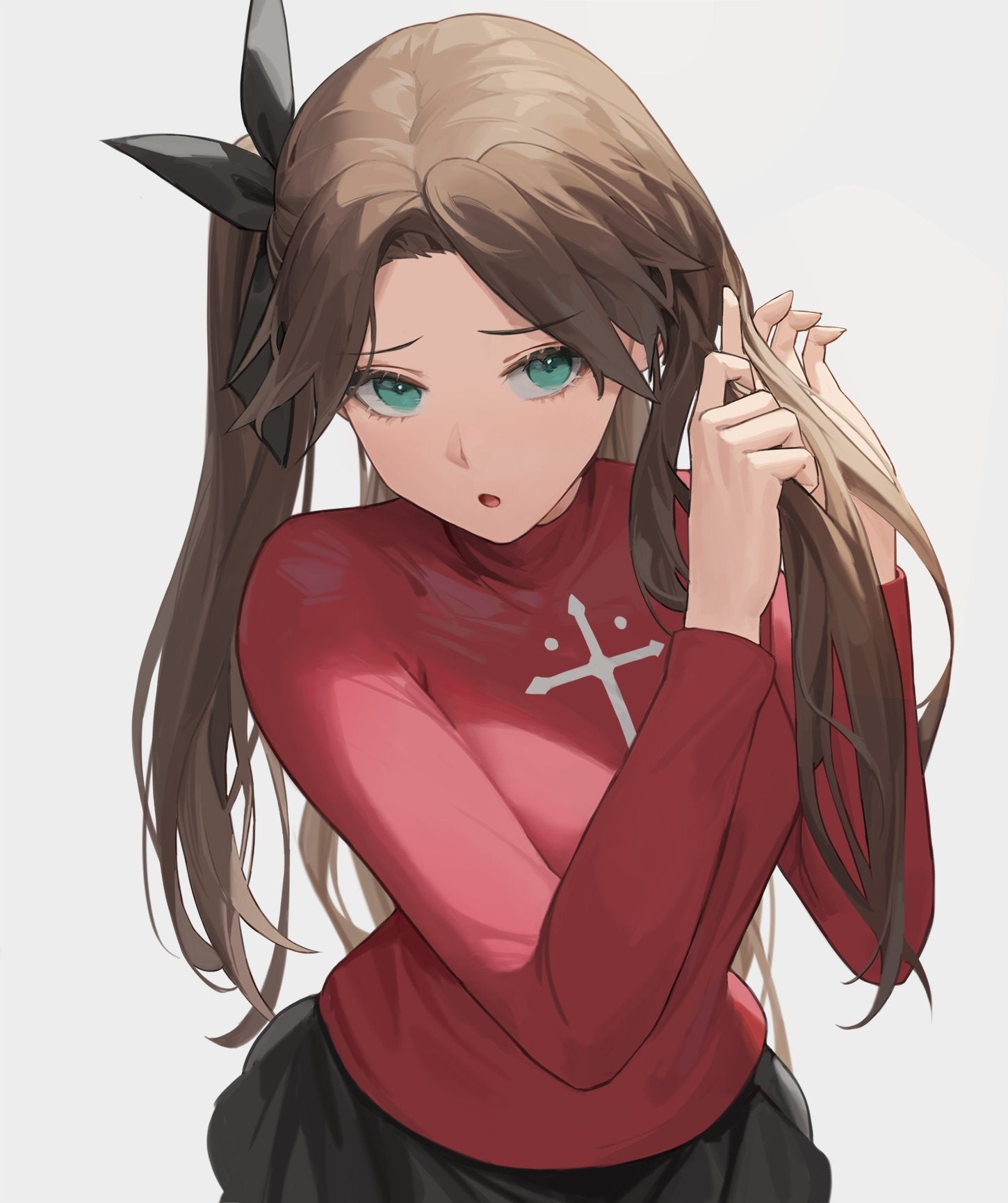 Rin tying her Twintails | Scrolller