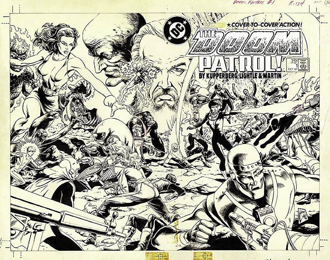 RIP Steve Lightle, Doom Patrol artist | Scrolller