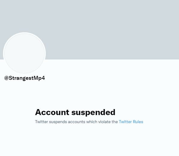Rip Twitter account... | Scrolller