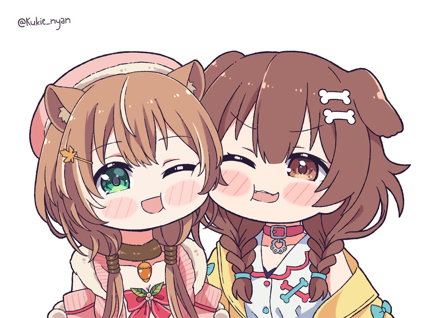 Risu x Korone | Scrolller