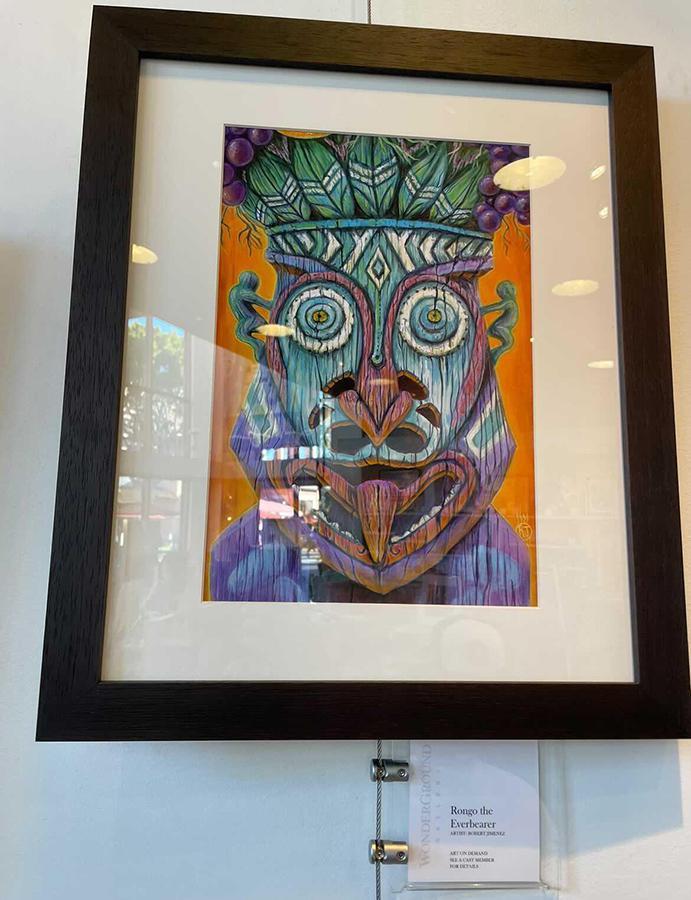 Rongo Print Available On Demand - Spotted At Wonderground this weekend. | Scrolller
