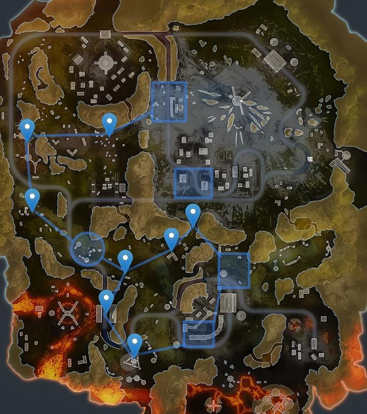 Rotation(s) for players not used to the new map. | Scrolller