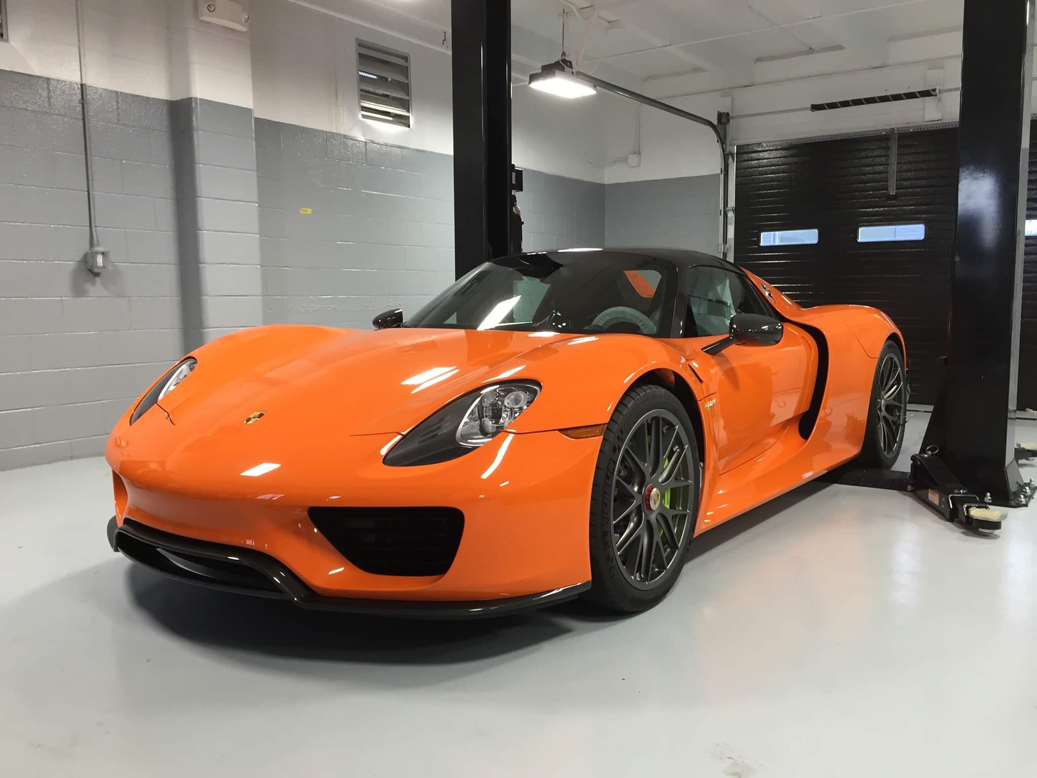 RS Orange Porsche 918 Spyder | Scrolller