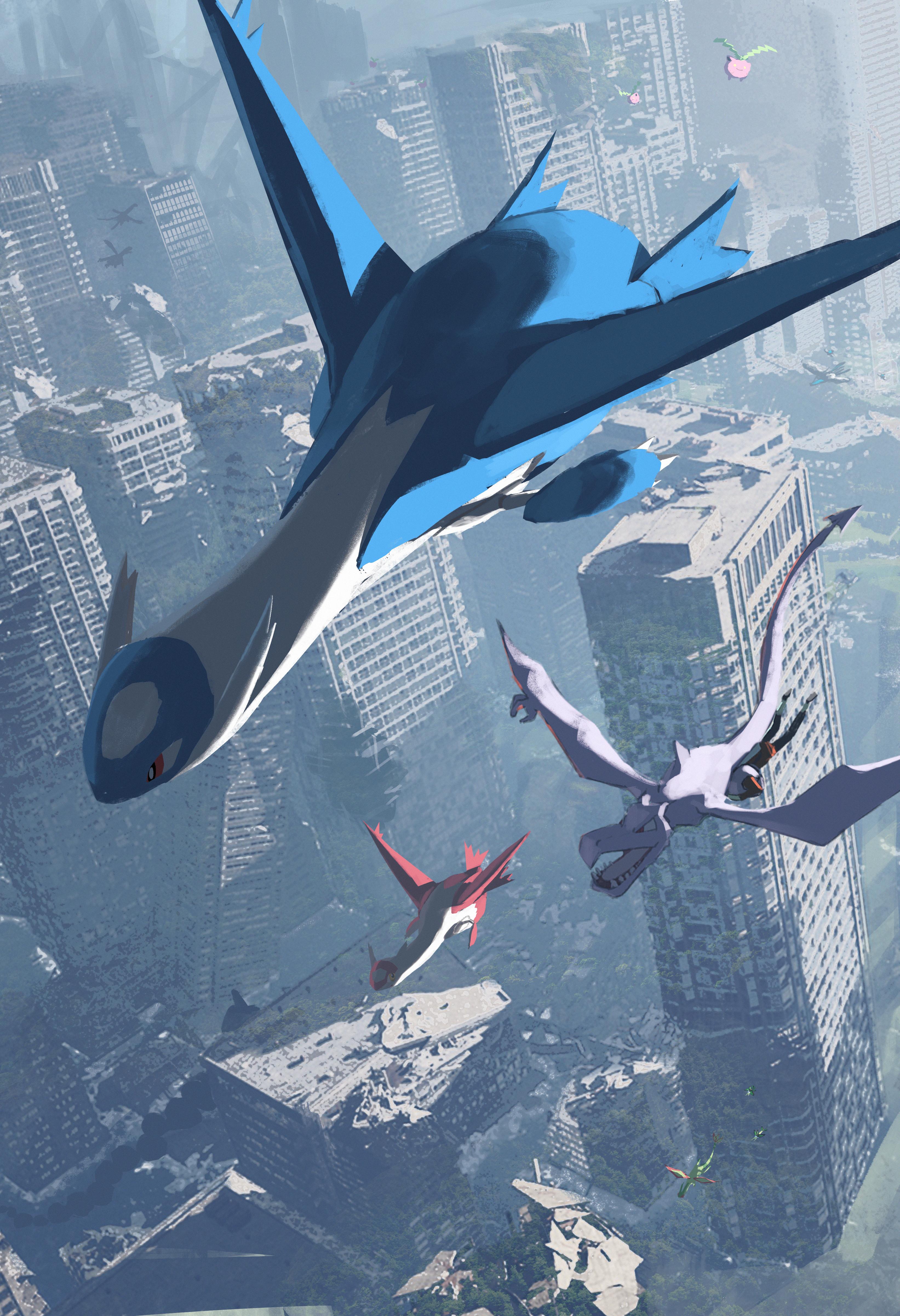 Ruined City by あすてろid/asteroid_ill | Scrolller