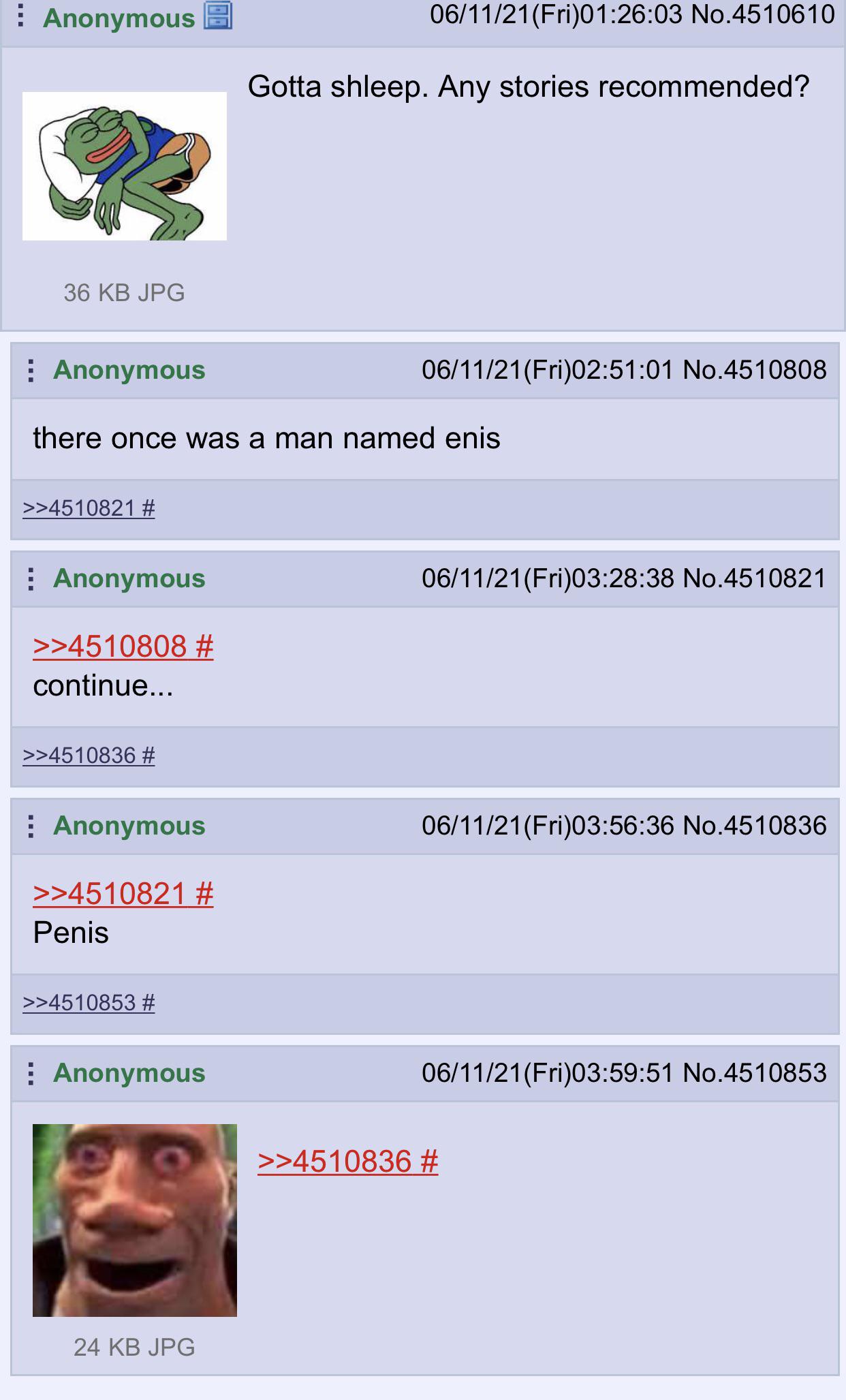 bedtime story from anon | Scrolller