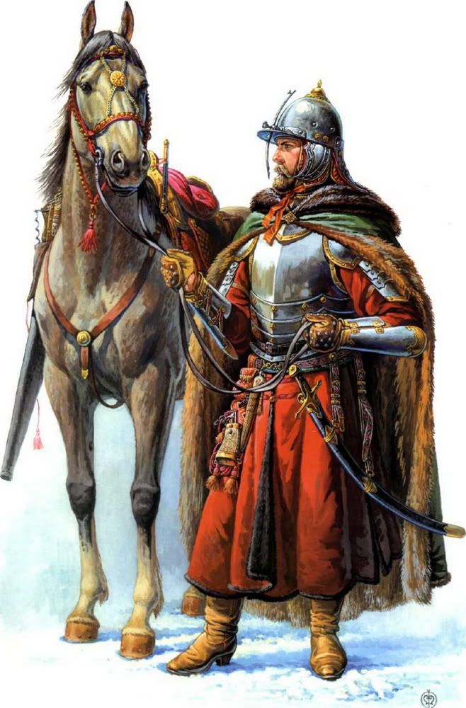 Russian nobleman in wartime, 1630s - by Oleg Fedorov | Scrolller