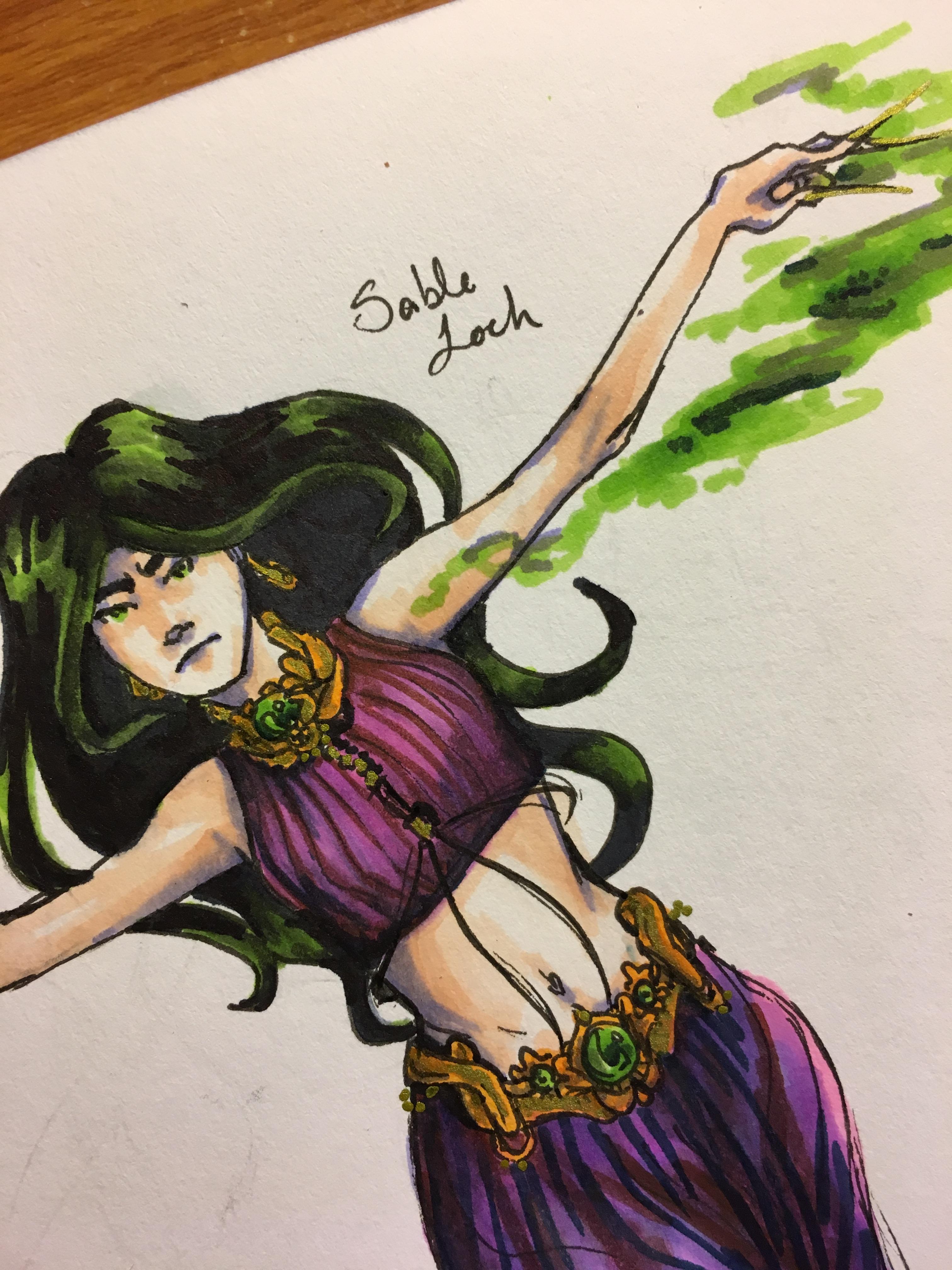 RWBY OC- Sable Loch | Scrolller