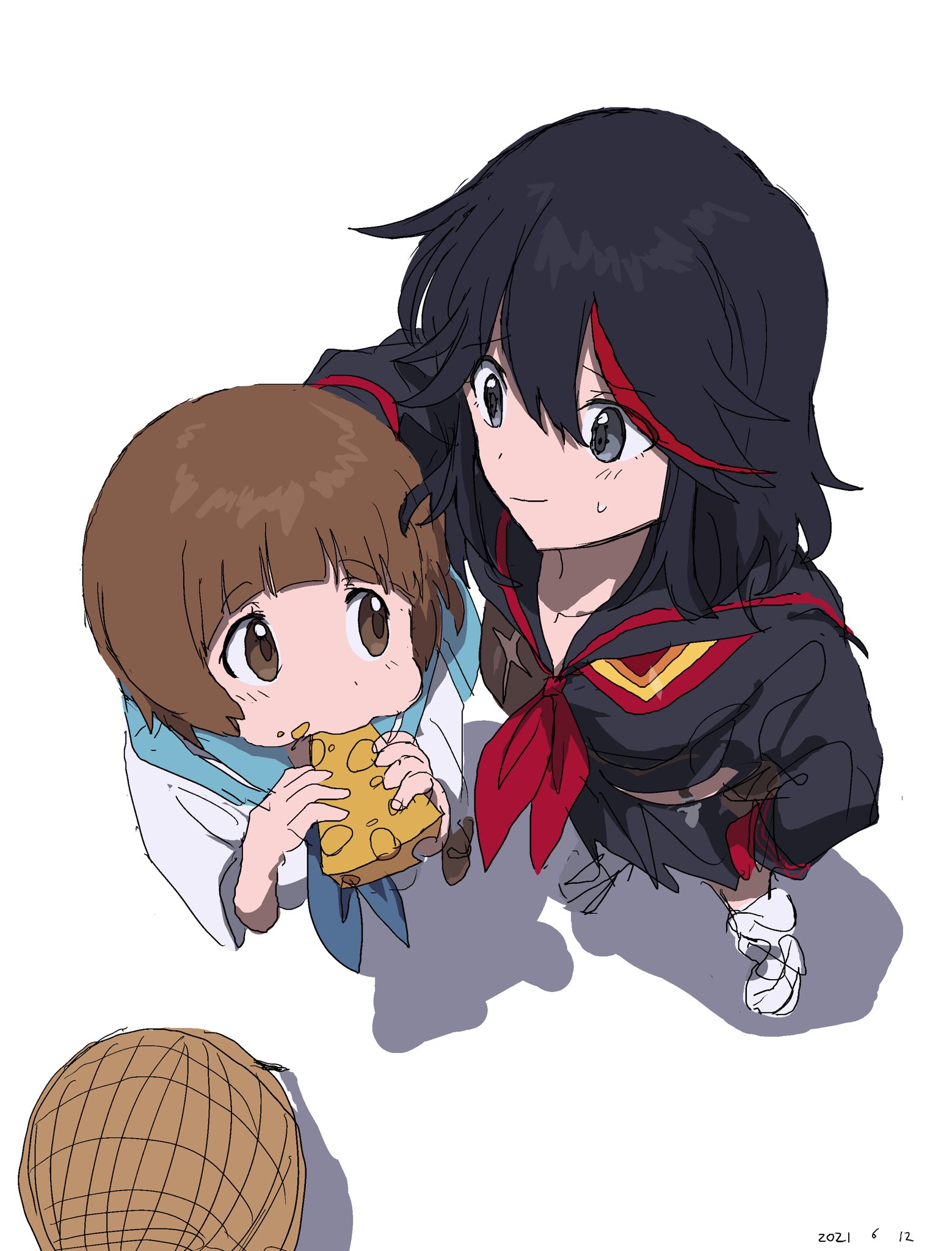 Ryuko And Mako Art By Takatisakana On Twitter Scrolller